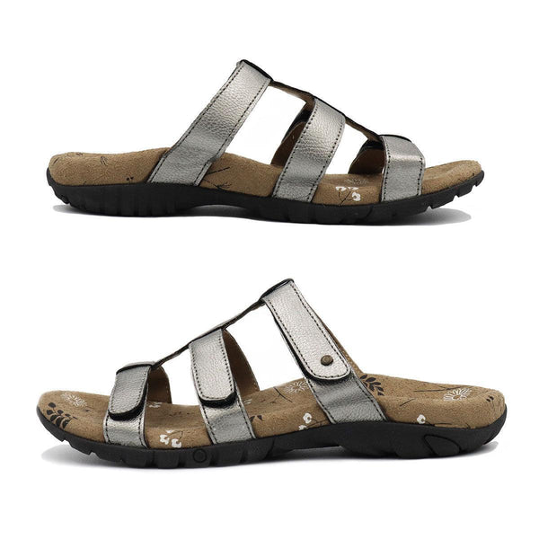 Zullaz Susan Pewter Orthotic Sandals – InterAktivWear